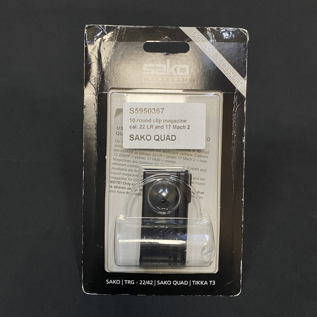 Pre-Owned Sako Quad 10 round Clip Magazine .22LR/17 Mach 2 – Emmett ...