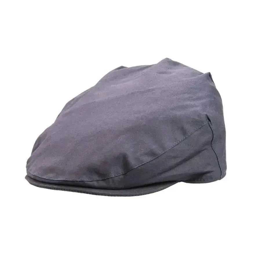 Christys Hats BALMORAL WAXED FLAT CAP-NAVY – Emmett & Stone Country ...