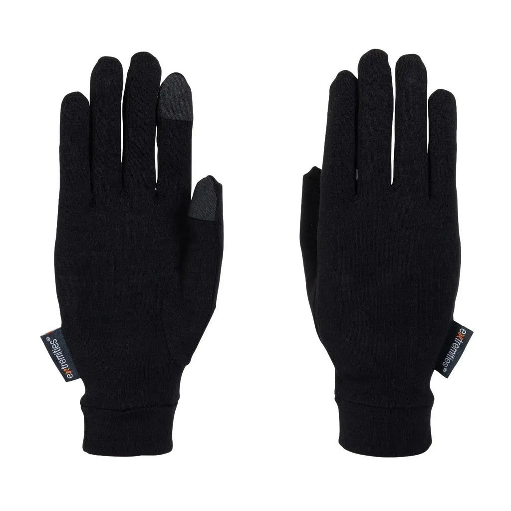 Emmett & Stone Country Sports Ltd MERINO TOUCH LINER GLOVE BLACK-ANY