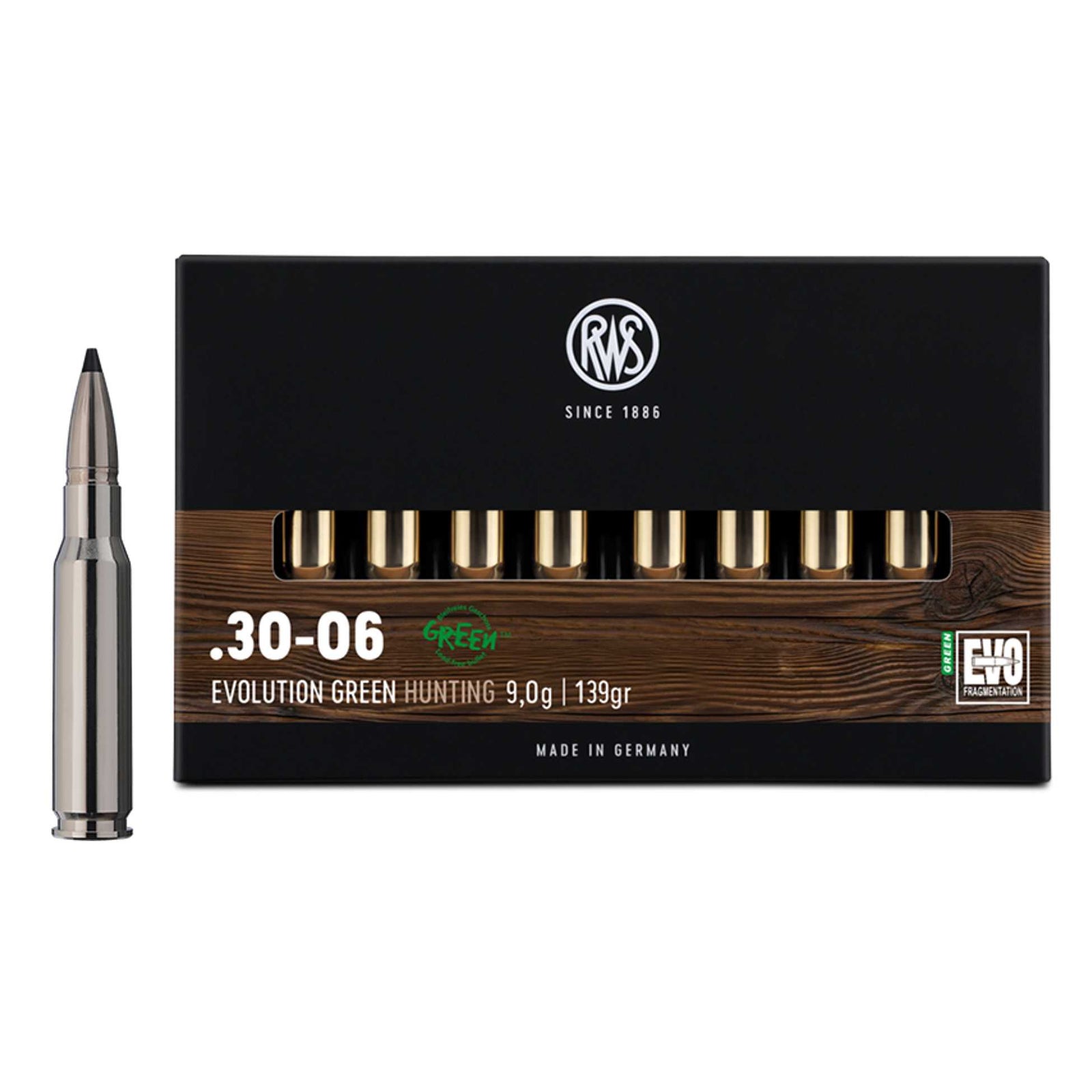 RWS .30-06 Evolution Green 139gr - Emmett & Stone Country Sports Ltd